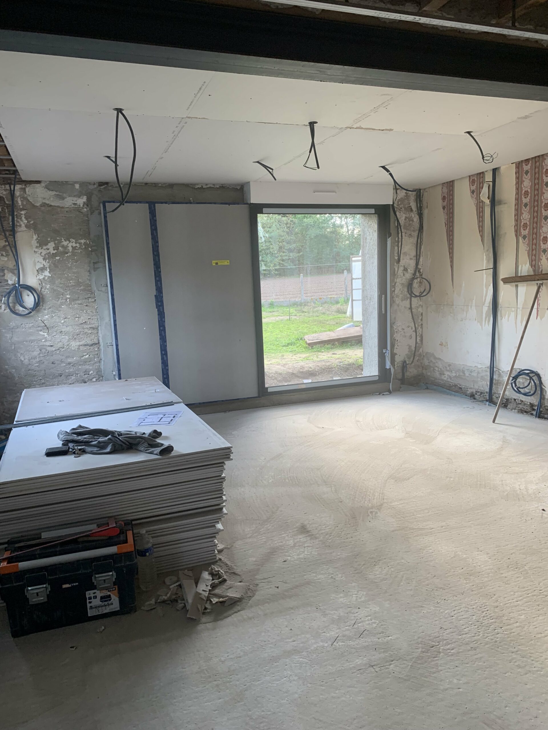 Rénovation maison à Andard | Rénovation PMP Plaquiste Plâtrier